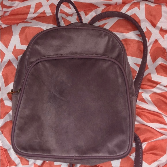 Bags | Rose Gold Mini Backpack | Poshmark